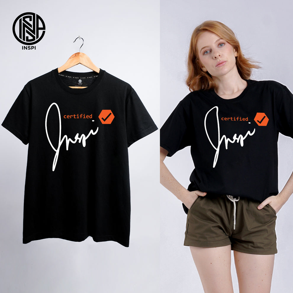 INSPI Signature Collection Round Neck Printed Tshirt For Men Minimalis